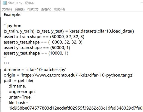 学习记录（一）制作python版本的cifar10数据集cifar 10 Batches Py Csdn博客