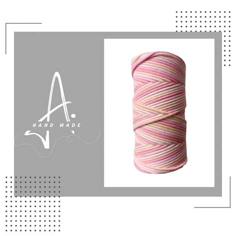 《ahandmade》現貨快速出3mm包芯棉繩｜漸層棉繩｜macrame 蝦皮購物