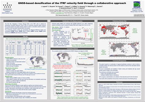 pdf gnss based densification of the itrf velocity field through a collaborative approach