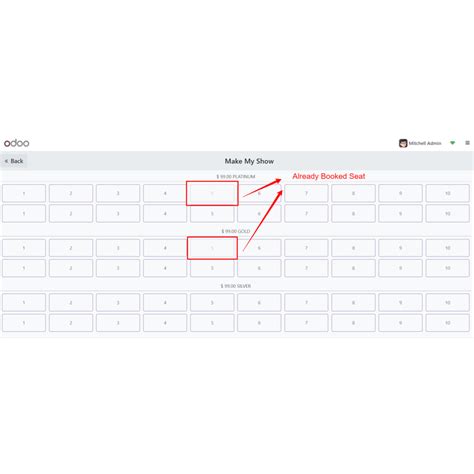 Booking And Reservation Ticketing System Pos For Odoo Streamline