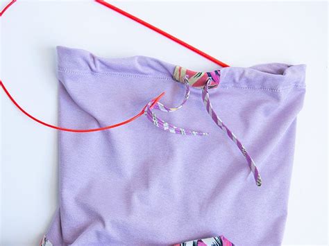DIY Notions How To Make A Drawstring Elizabeth Made This