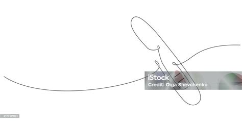 흰색 배경에 임신 테스트의 연속 선 그리기 단일 선 벡터 일러스트 레이 션 자가 진단 키트에 대한 스톡 벡터 아트 및 기타 이미지 자가 진단 키트 긍정적인 감정 표현