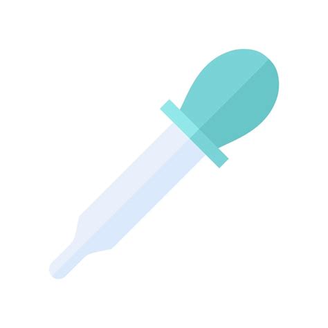 Premium Vector Flat Color Icon Eyedropper