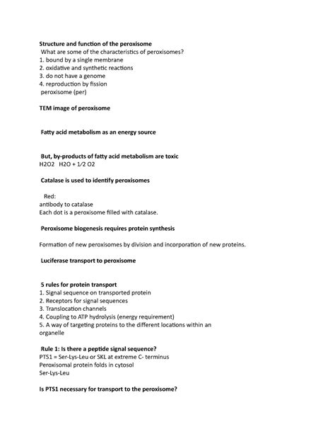 Mod 4 Part 1 Lecture Notes Module 4 Structure And Function Of The