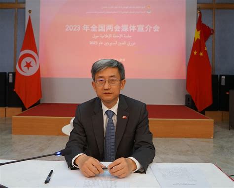 驻突尼斯大使万黎举行中国两会媒体宣介会