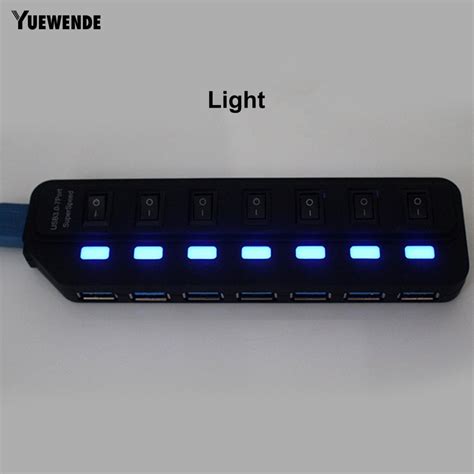 YM B Usb Hub With Multiple Protections Usb Hub For Hot Swapping Port Usb Power Adapter Hub