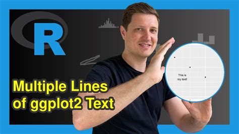 Annotate Multiple Lines Of Text To Ggplot2 Plot In R Example Add Label Split String With