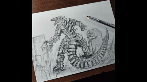 The Best 14 Godzilla Vs Kong Mechagodzilla Drawing