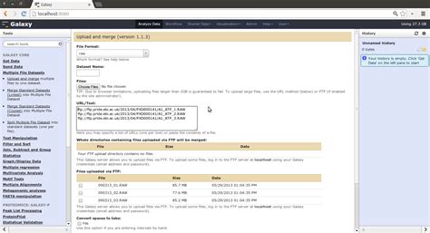 multiple file datasets — galaxy p user guide 0 1 documentation