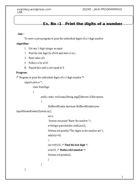 23 41 25 118 java lab manual pdf inheritance object oriented