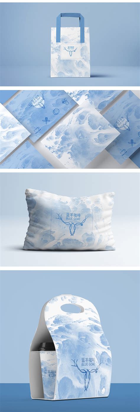 聚光案例 蓝羊咖啡logo设计聚光文化 站酷zcool