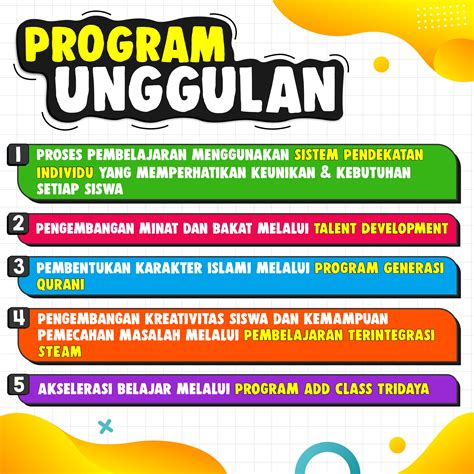 Program Smp Tridaya Sakola Tridaya Sekolah Tridaya Terbaik Dan