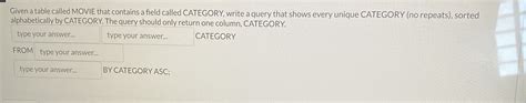 Solved Write An SQL Query That Shows All The Fields And Chegg