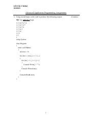 Nested Loops Create A Pattern With Only Two Loops Advanced Course Hero