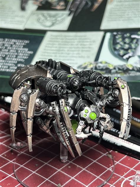 Necron Canoptek Spyder Warhammer 40k Pile Of Shame