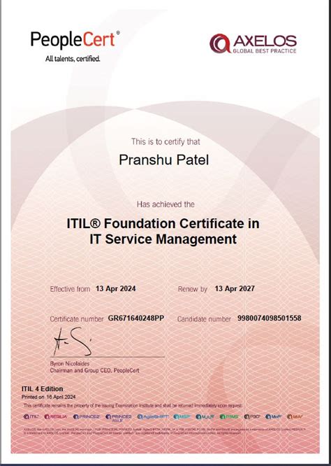 pranshu patel on linkedin itil servicemanagement worldbankgroup