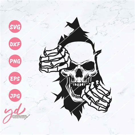 Skull Svg Etsy