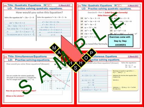Algebra Mega Bundle Teaching Resources
