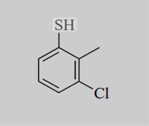 3 Chloro 2 Methyl Benzene Thiol At ₹ 990 Kg Api Intermediate In Hyderabad Id 2854083468188