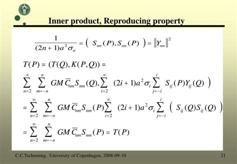 Ppt Geoid Determination By 3d Least Squares Collocation By C C Tscherning Niels Bohr Institute