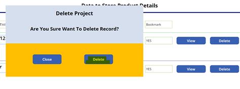 Power Apps Confirmation Pop Up Screen Crmonce