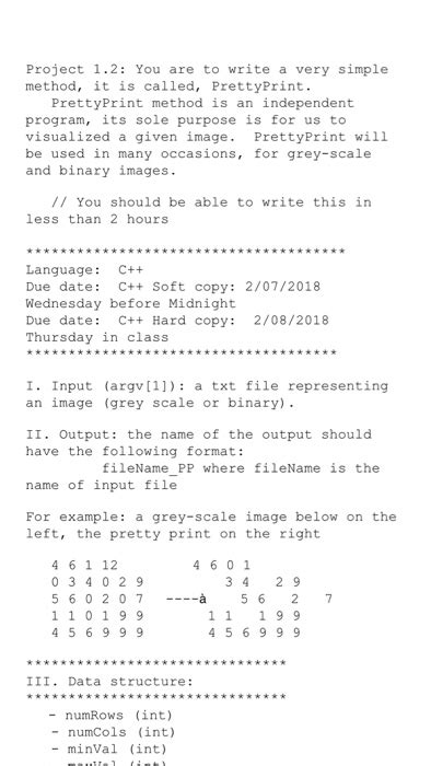 Solved Project Problem Statement The Histogram Of An Chegg