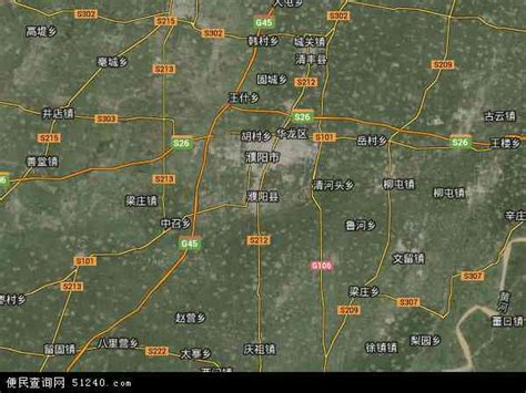 濮阳县区域图 濮阳县版 濮阳县 第8页 大山谷图库