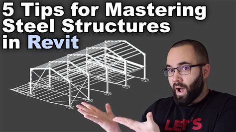 Revit Steel Structures Tutorial 5 Tips For Revit Steel Youtube