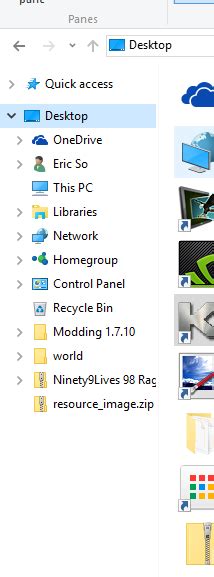 Windows 10 File Explorer Sidebar Shows Desktop Super User