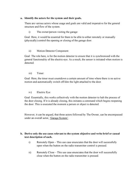 Cs 2401 Programming Assignment Week 3 A Identify The Actors For