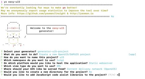 build skeleton react and ui5 projects · issue 7516 · sap tutorials