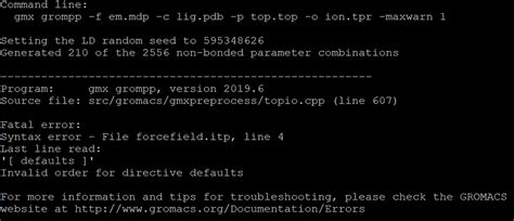 Ligand Md Simulation User Discussions Gromacs Forums
