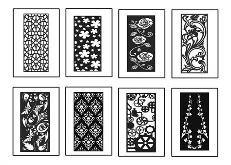 Jali Design For Graphic And Cnc Router Geometric Laser Cutting Vector Pattern 7444748 Vector