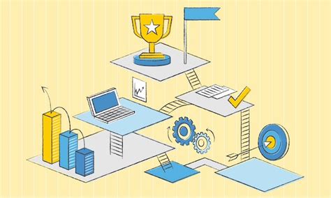 사업 전략의 삽화 무료 벡터