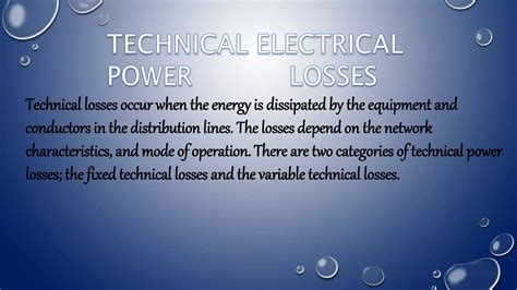 Minimizing Losses In Power Distribution System Pptx