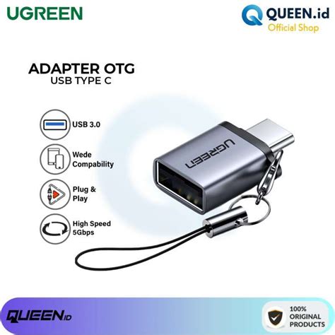 Jual Ugreen Converter Adapter Otg Usb Type C To Usb Adaptor Usb C Di Seller Queen Id