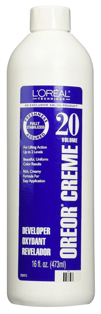 Loreal Oreor Creme 20 Volume Developer 16 Ounce 473ml 3 Pack