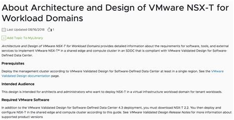 Vmware Validated Design Announcements At Vmworld 2018 Vmware Cloud