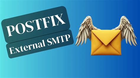 configure postfix to send email using external smtp servers