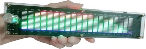 Led Music Audio Spectrum Analyzer Music Spectrum Led Display 20 Segments 15 Levels Vu Meter