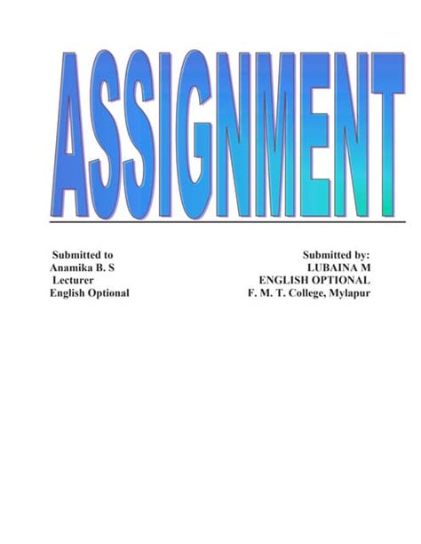 Assignment Docx Education