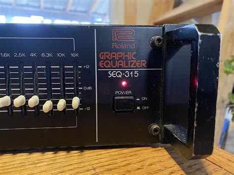 Roland Seq 315 Vintage Analog Graphic Equalizer Reverb