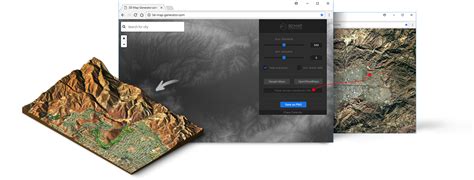 3d Map 3d Map Generator Atlas Tools Heightmap Browser