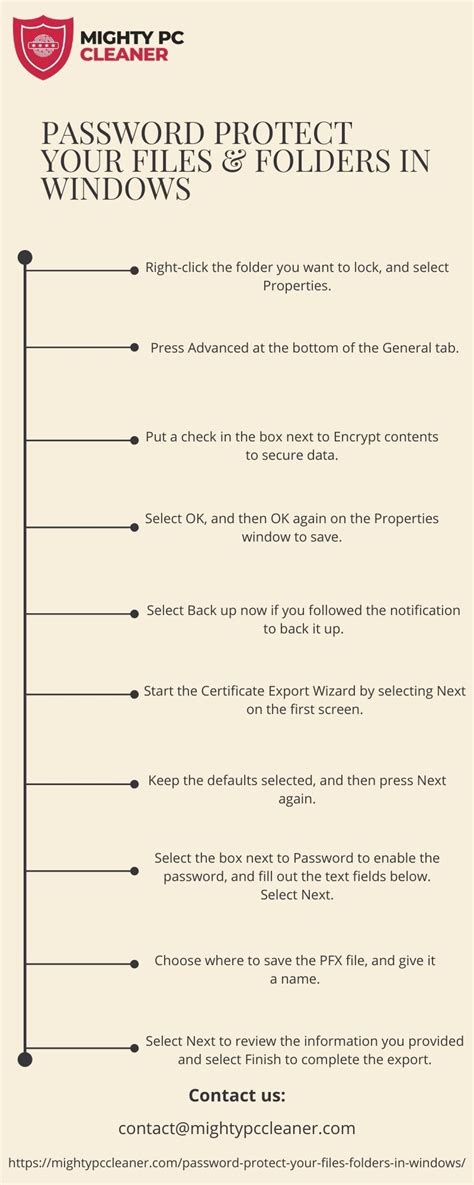How Do You Password Protect Your Files And Folders In Windows By Mighty Pc Cleaner Medium