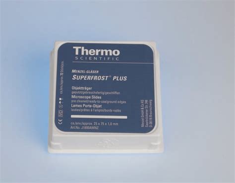 Adhesion Slides Superfrost ® Plus Thermo Scientific Menzel Gläser In