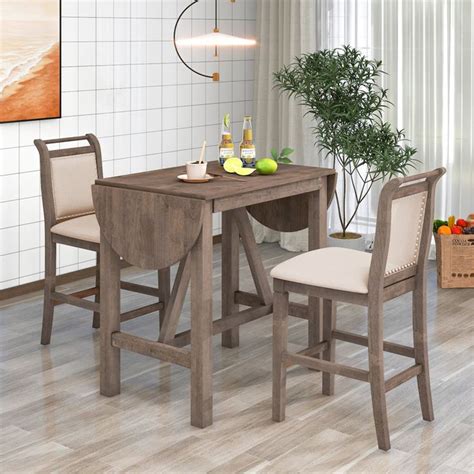 Dasjah Piece Extendable Dining Set Small Kitchen Table Sets Small Dining Room Table