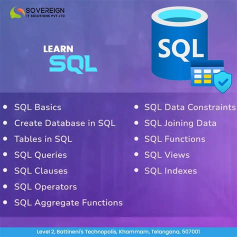 sovereign it solutions pvt ltd on linkedin dataskills sql