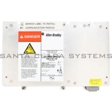 2711P RP1A Allen Bradley PanelView Plus Logic Module Santa Clara Systems