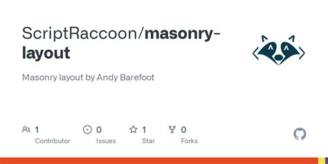 Github Scriptraccoon Masonry Layout Masonry Layout By Andy Barefoot