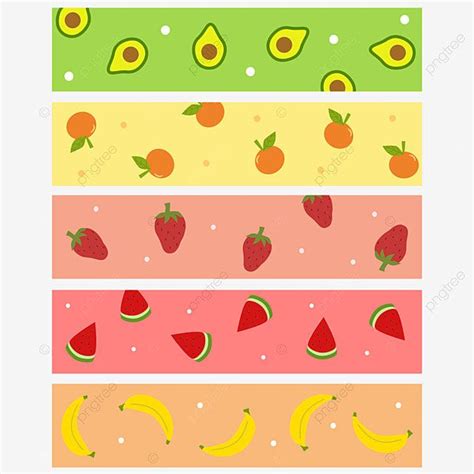 과일 귀여운 와시 테이프 와시 테이프 과일 귀엽다 Png 일러스트 및 벡터 에 대한 무료 다운로드 Pngtree